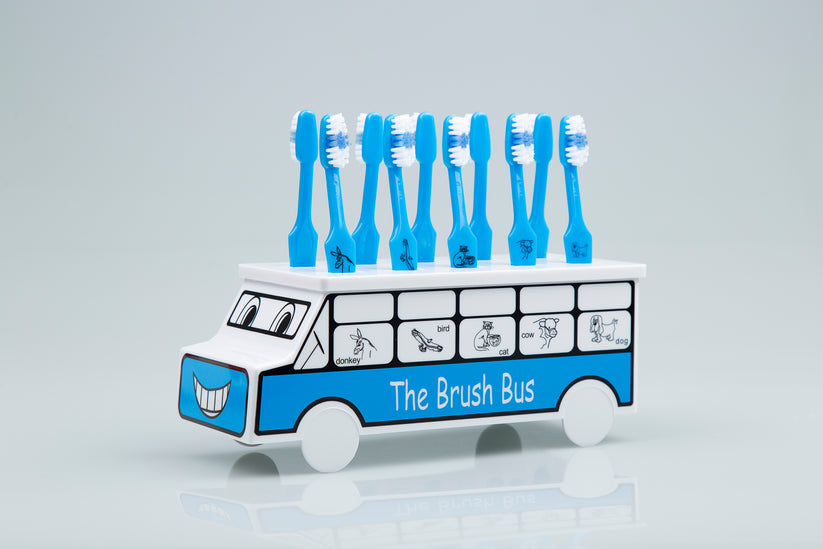 Brush Bus with Animal Symbols – The Brush Bus Ltd